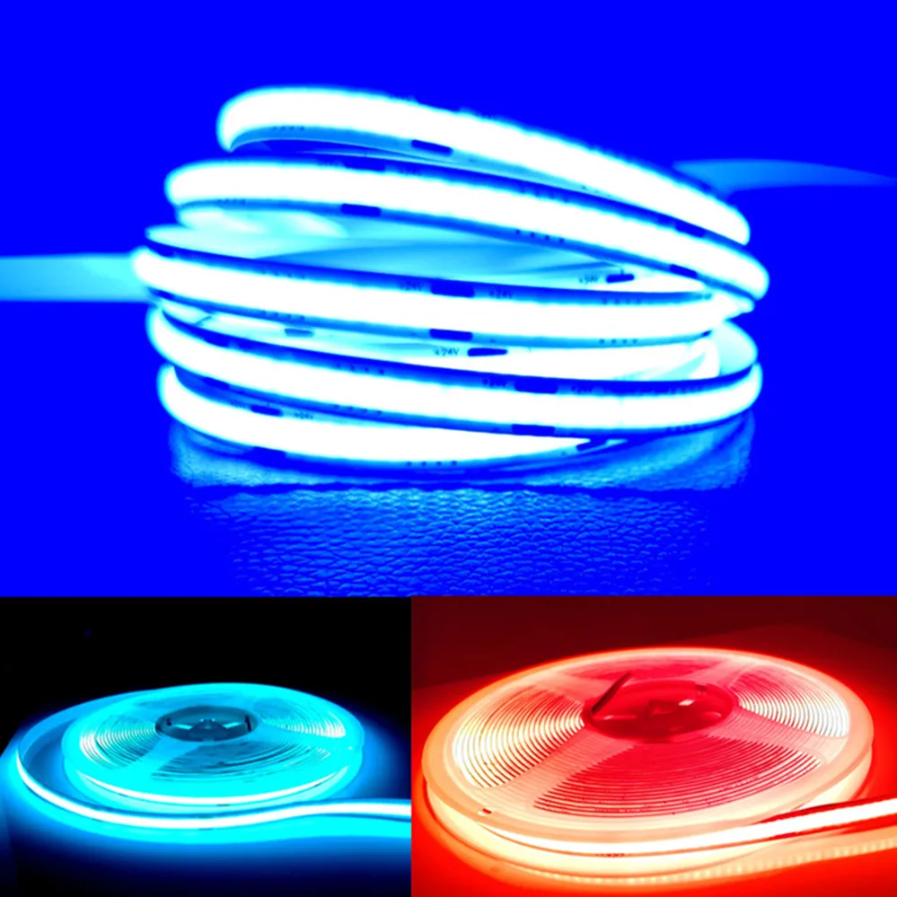 COB-LED-Strip-Light-320-480-LEDs-m-High-Density-Flexible-Tape-Ribbon ...