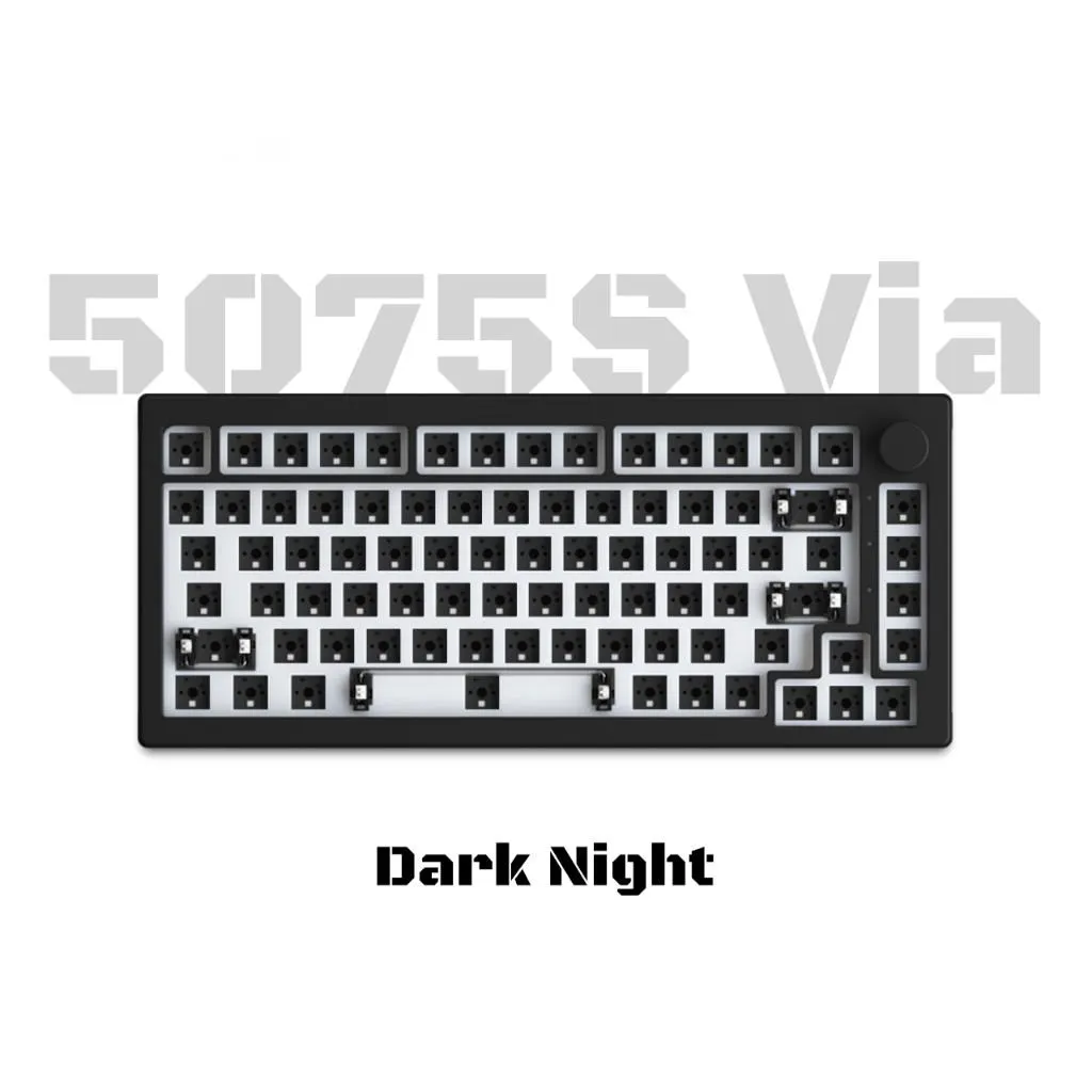 Akko-5075S-VIA-Kit-75-Custom-Barebone-Keyboard-RGB-Backlit-3-5-Pin ...
