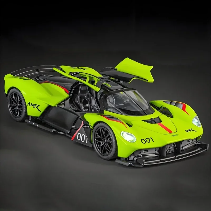 1:32 Aston Martin Valkyrie AMR 001 Supercar Alloy Die Casting Metal ...