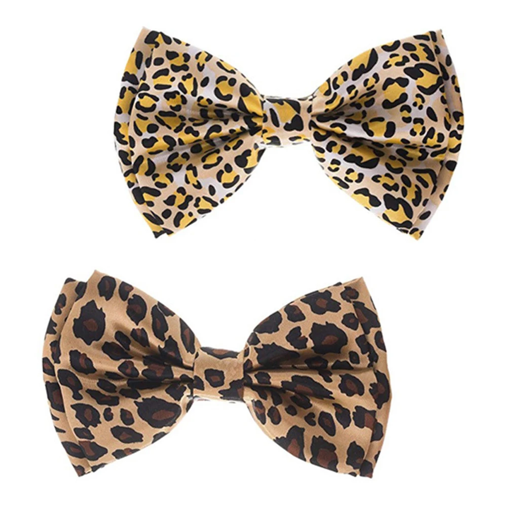 Cheetah Print Bow Tie
