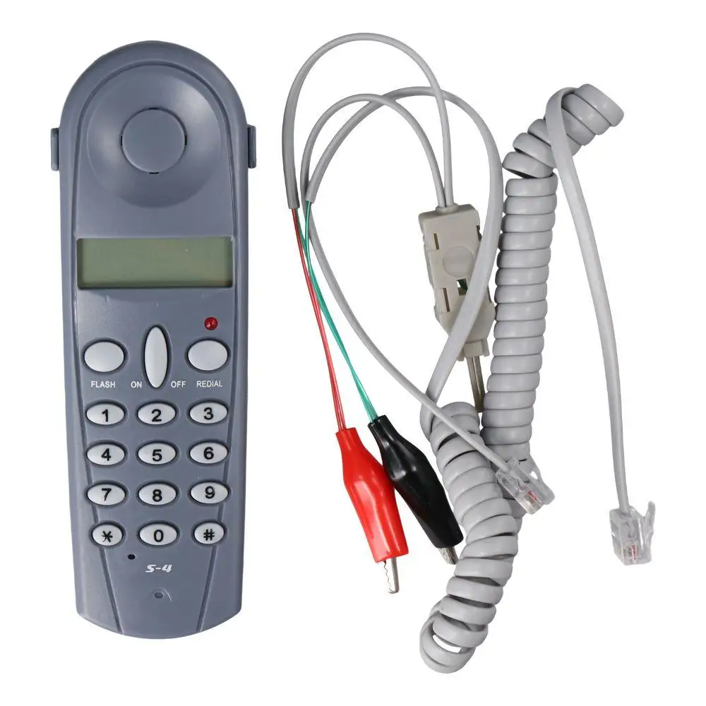 Grey-Network-Cable-Tester-Useful-Lineman-Cable-Telephone-Phone-Butt ...