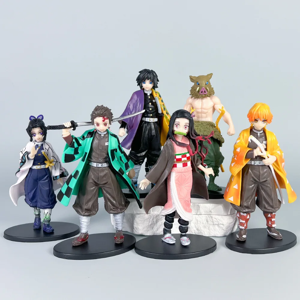 15cm-Demon-Slayer-Anime-Figure-Kamado-Tanjirou-Nezuko-Action-Figures ...