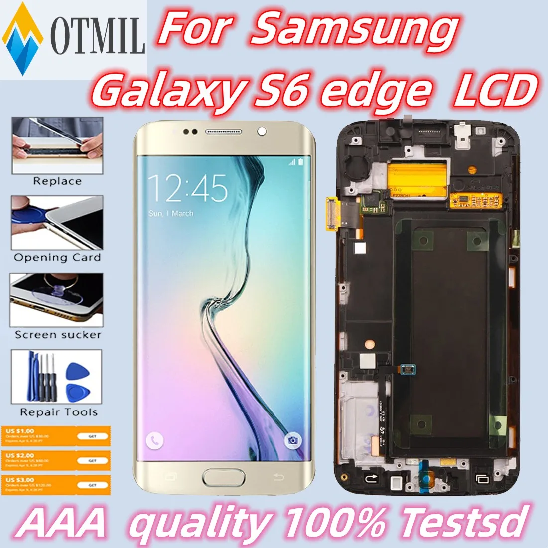 Pantalla-LCD-Super-AMOLED-para-SAMSUNG-Galaxy-S6-edge-digitalizador-de ...