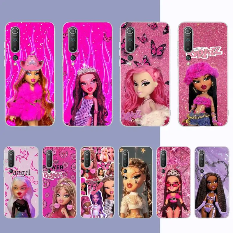 lovely Doll Bratz Phone Case for Samsung S21 A10 for Redmi Note 7 9 for ...