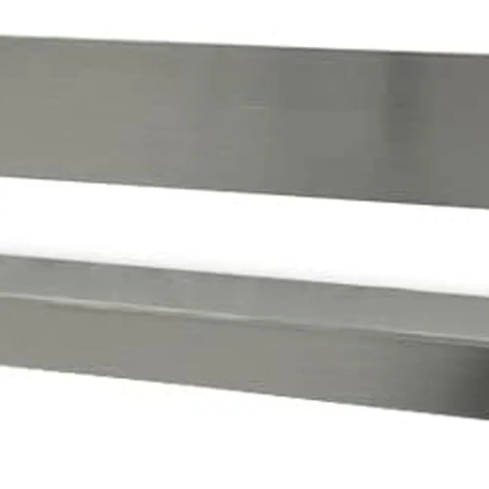 Jocelyn 20 Grated Bar Shelf, Brushed Stainless Steel, 20 inches Wide ...