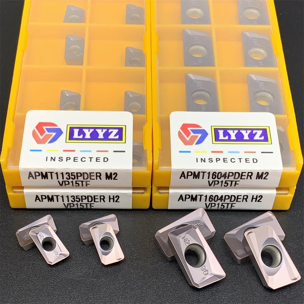 Carbide-End-Milling-Tool-CNC-Milling-Insert-Turning-Insert-APMT1604-M2 ...