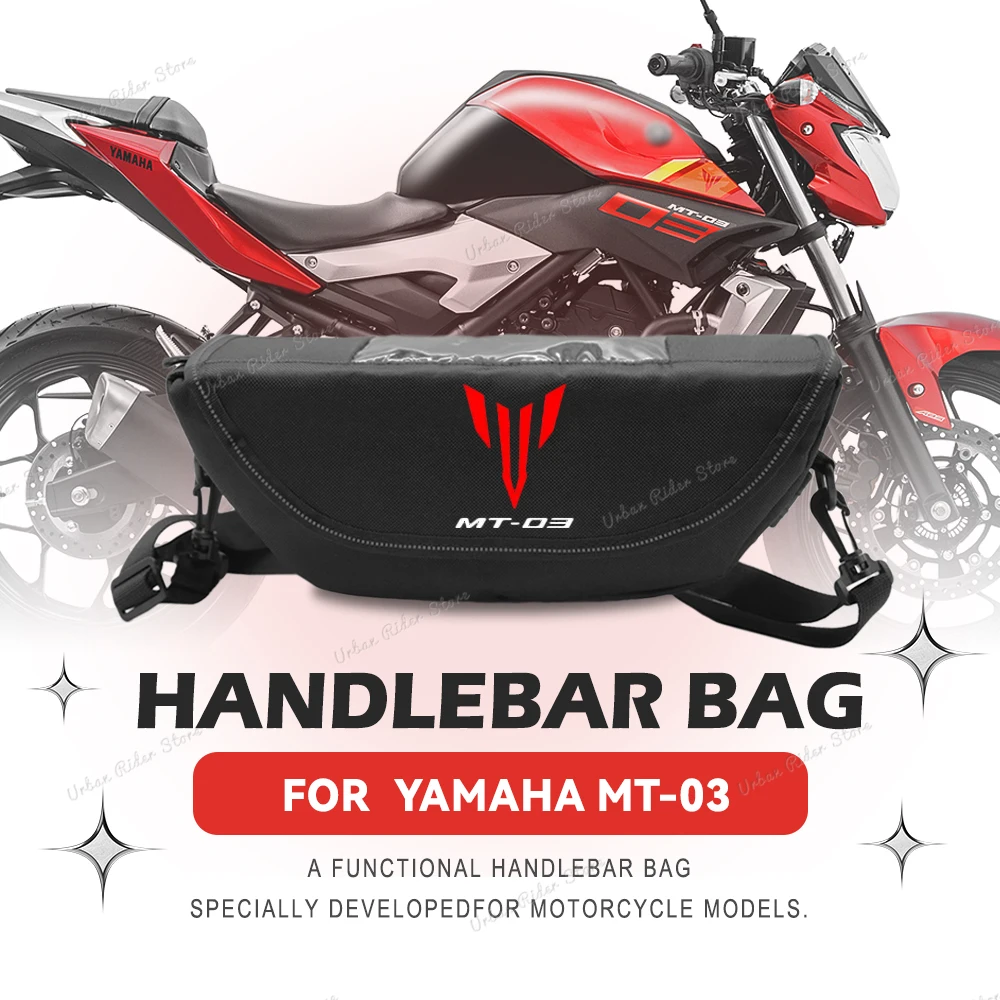 For Yamaha MT-03 MT03 mt 03 Motorcycle Handlebar Travel Bag Motorcycle ...