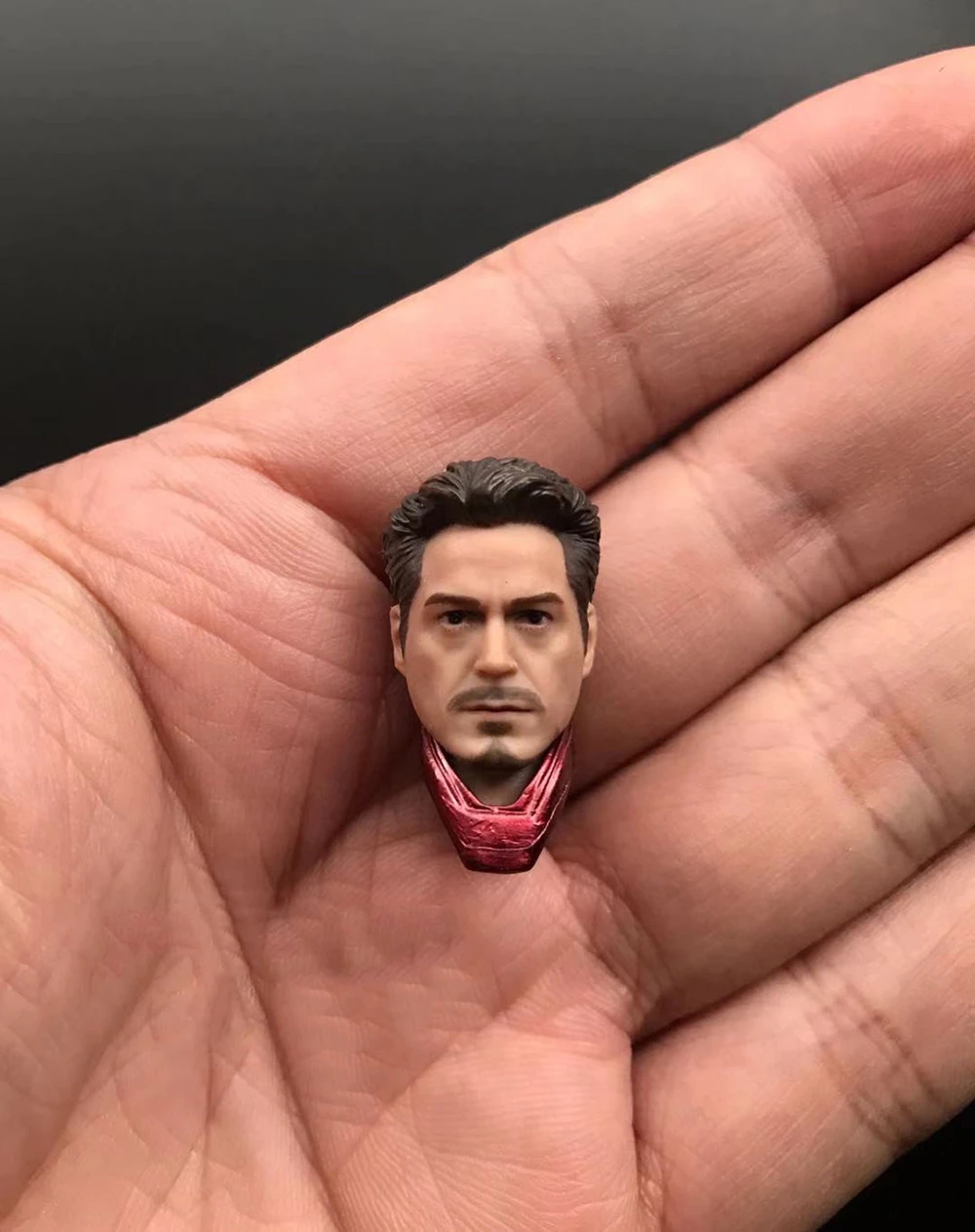 Man Tony Head Sculpture Carving Model | Action Figure Head Sculpt Man ...