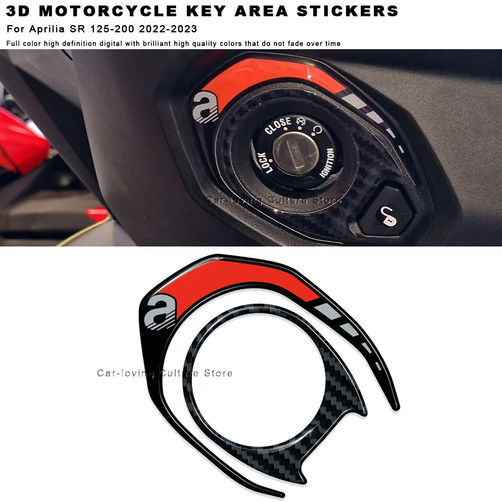 For-Aprilia-SR-125-200-2022-2023-Waterproof-Protective-Sticker ...