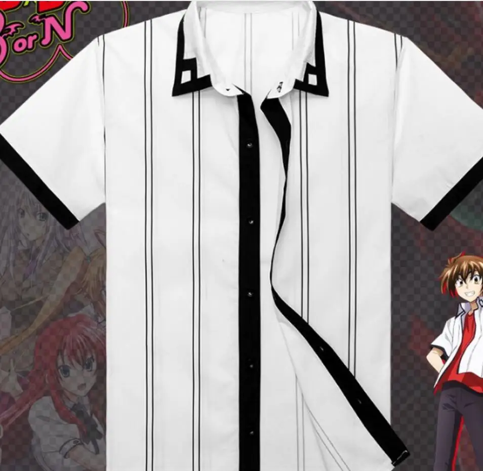 Cosplay Costume Uniform Tshirt | Issei Hyoudou Cosplay | Halloween ...