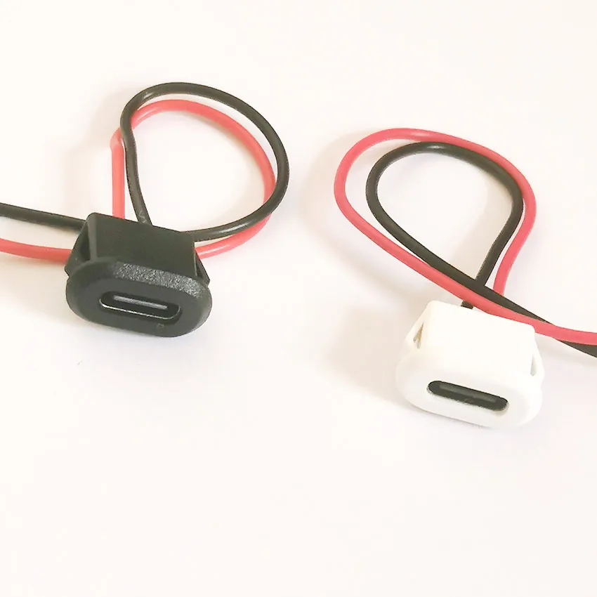1pcs-2-Pin-USB-C-Type-Waterproof-USB-Connector-Direct-compression ...
