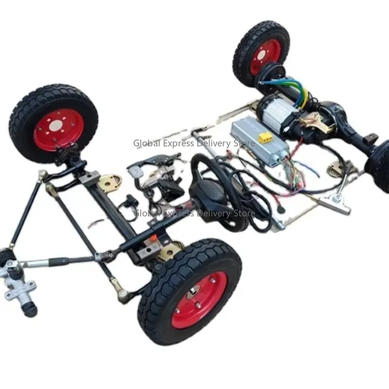 48v1000w Doy Diy Electric Van Classic Car Kit + Chassis 1.5ton ...