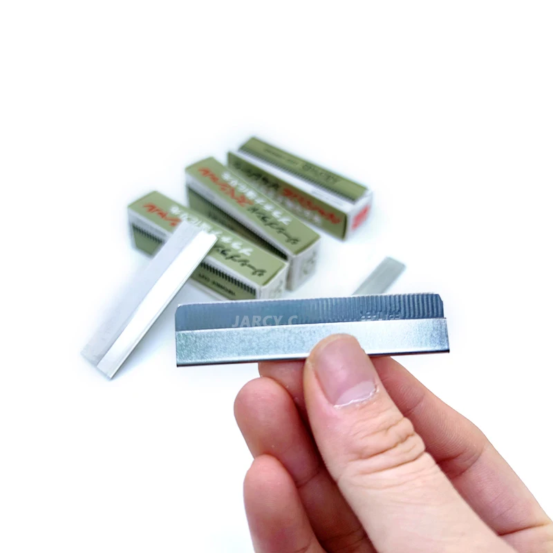 10pcs/1Pack Eyebrow Trimmer Razor Blade Stainless Steel - NZshopsmart