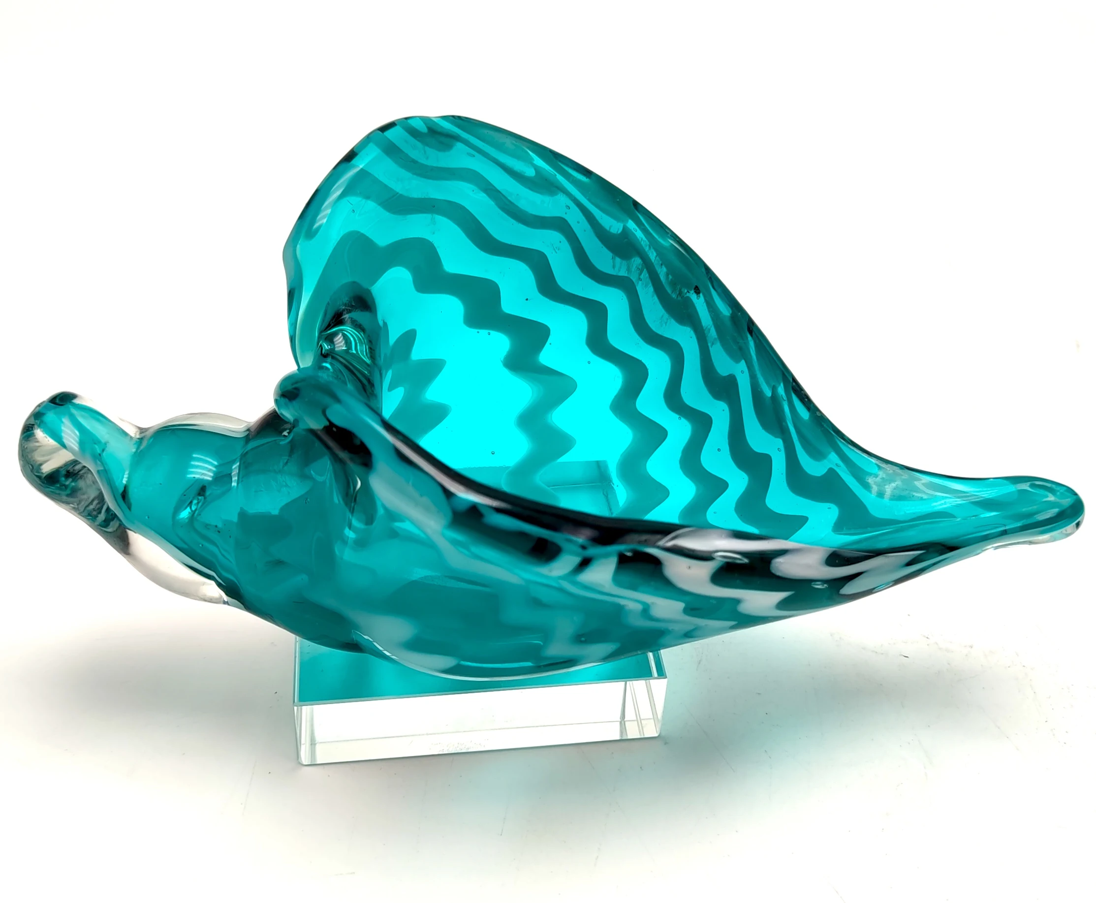 Glass-Conch-Hand-Blown-Seashell-Art-Glass-Figurine-Crystal-Glass ...