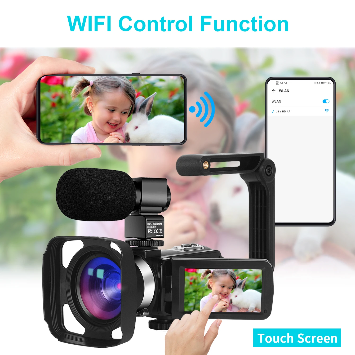 Full-4K-Camcorder-Professional-YouTuber-Digital-Video-Cameras-Live ...