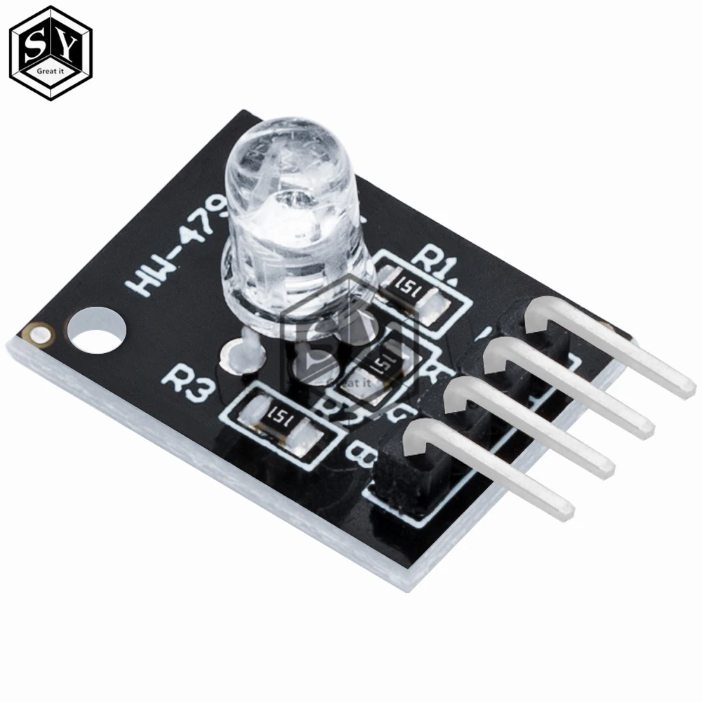1PCS-Smart-Elektronik-FZ0455-4pin-KEYES-KY-016-Drei-Farben-3-Farbe-RGB ...