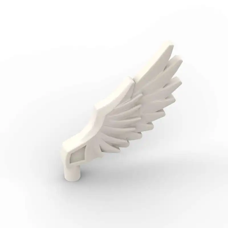 MOC-10PCS-11100-White-Angel-Wings-Building-Blocks-Kit-Body-Compatible ...