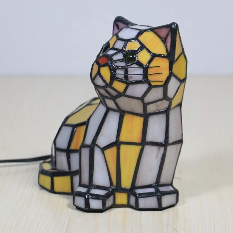 Stained Glass Animal Lamps