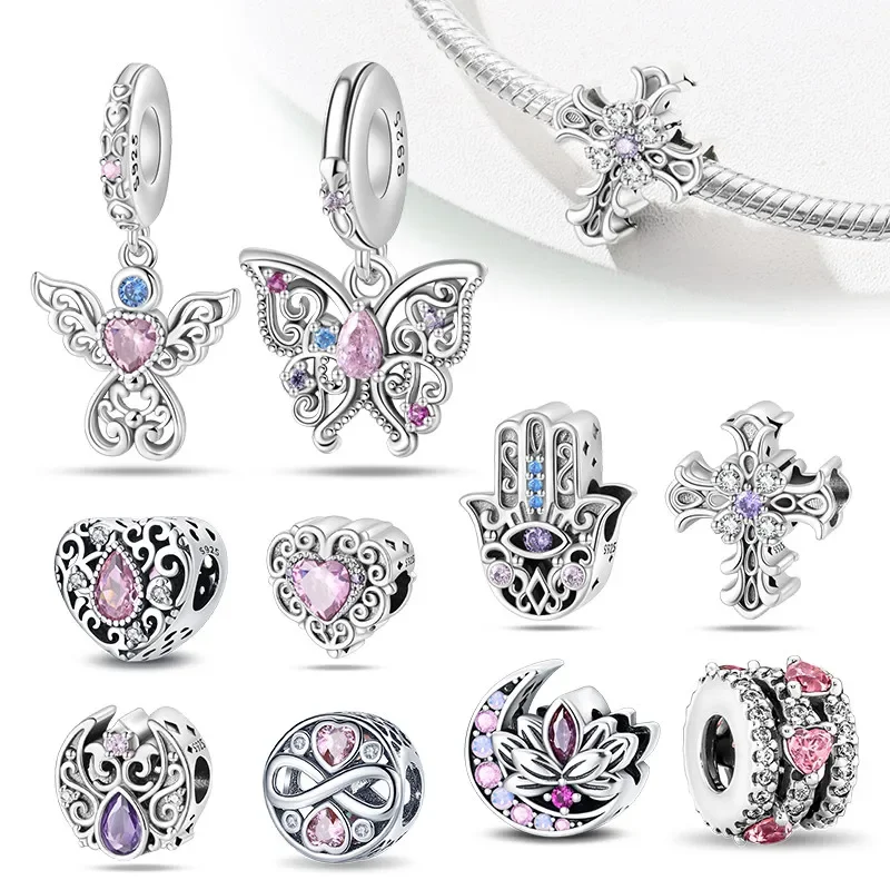 925-Contas-de-Charme-para-Mulheres-Contas-Pingente-Rom-ntico-e-Cl-ssico ...