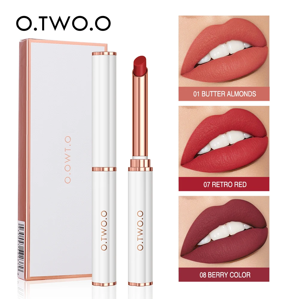 O-TWO-O-Matte-lipstick-long-lasting-24h-No-Transfer-Lip-Tint-Waterproof ...
