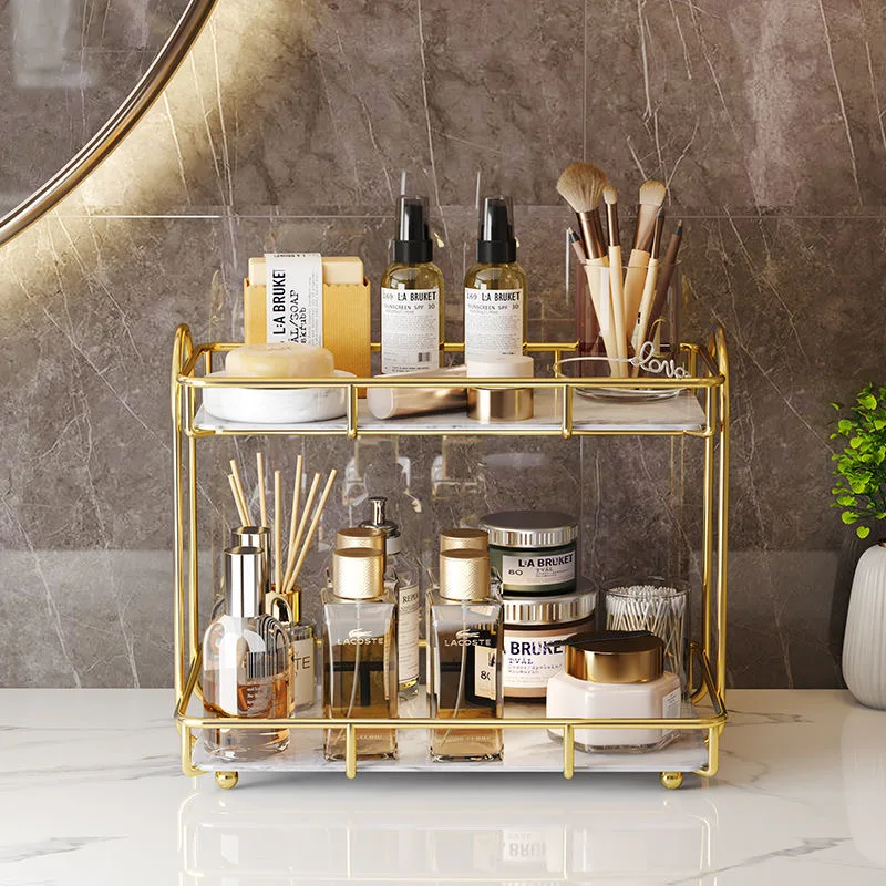 Bathroom-Organizer-Shelf-Metal-Large-Capacity-Skincare-Shampoo-Perfume ...