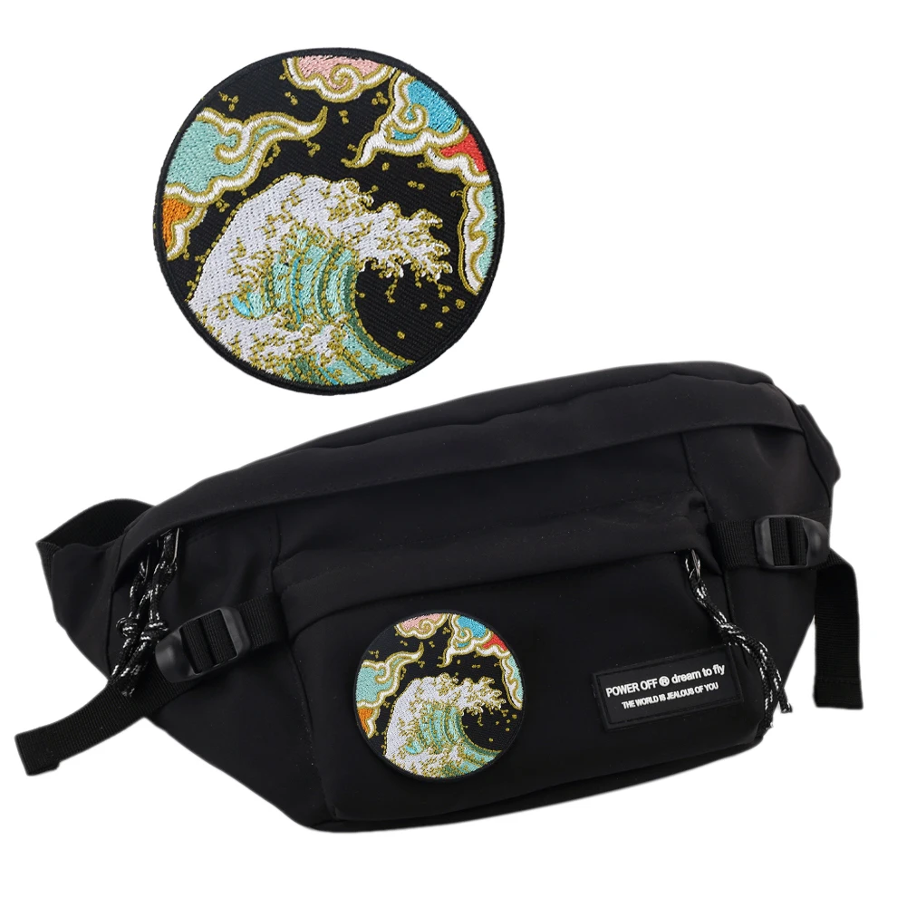 1pc-Embroidery-Fabric-Patches-Jacket-Japanese-Art-Wave-Pattern-Iron-On ...