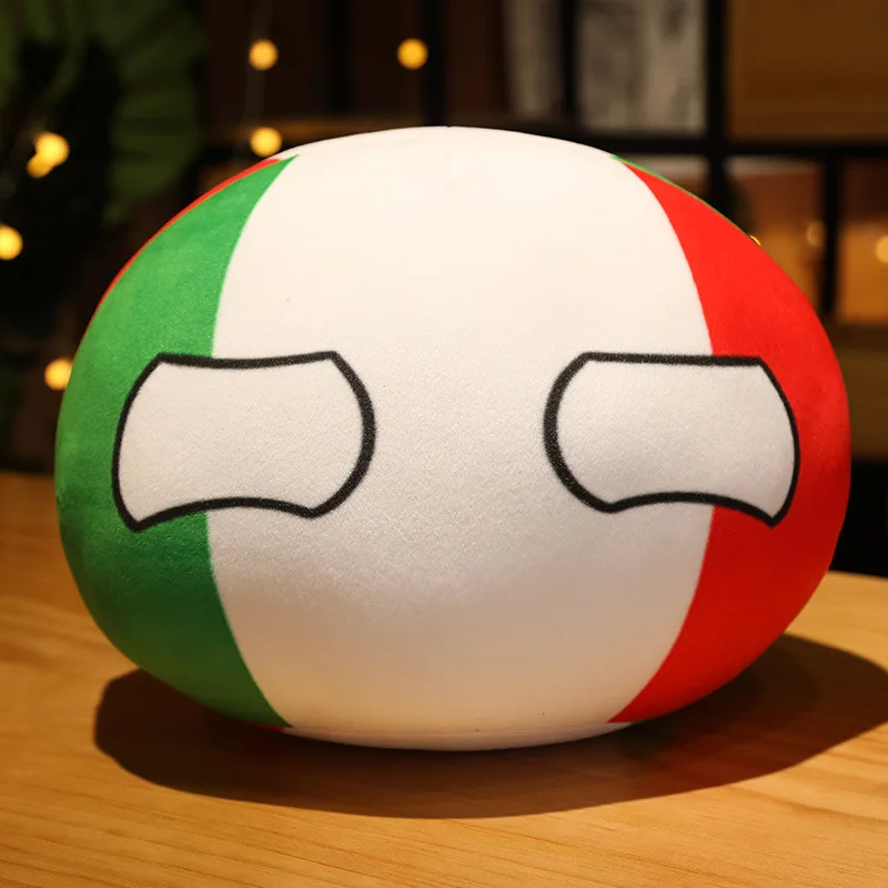 70 styles 10cm Country Ball Plush Toys Polandball Pendant Country Balls ...