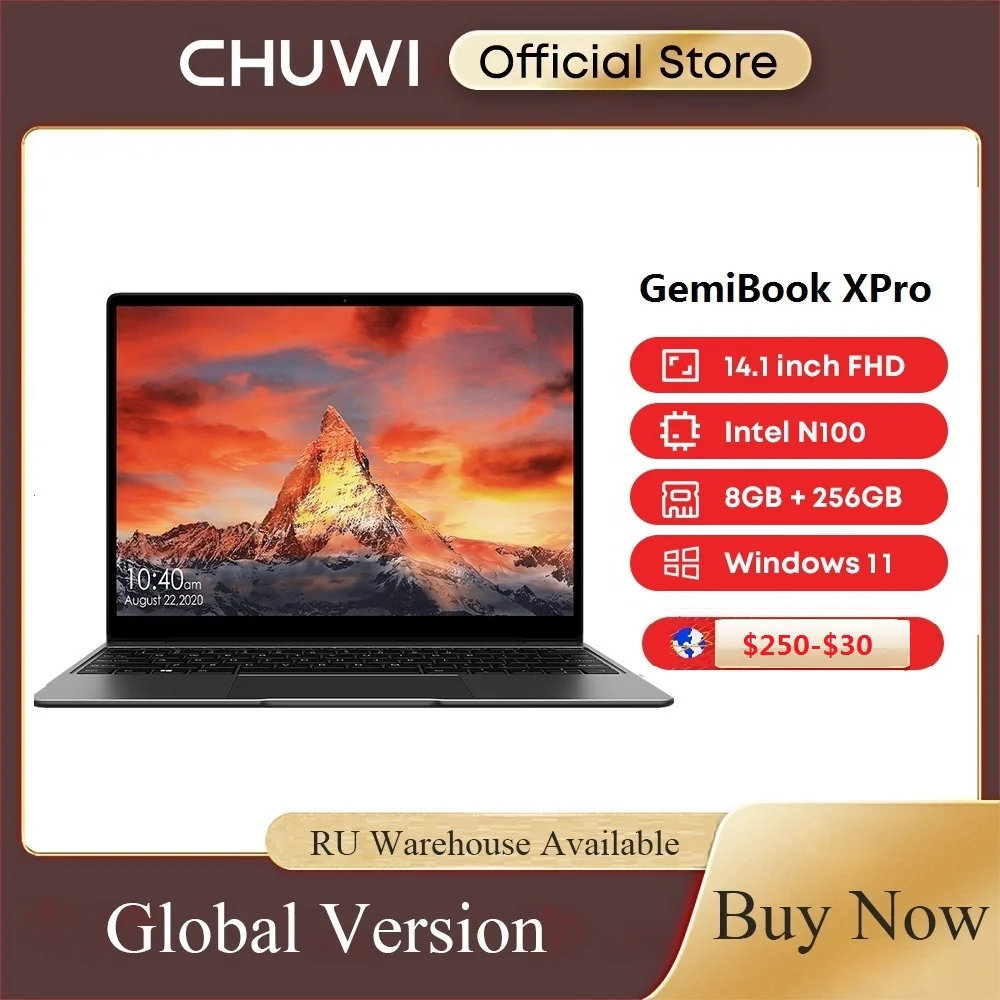 CHUWI-GemiBook XPro, ordenador portátil con pantalla UHD de 14 pulgadas ...