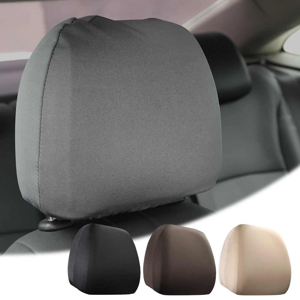 Universal-Car-Seat-Head-Covers-Headrest-Covers-Premium-Cloth-Headrest ...