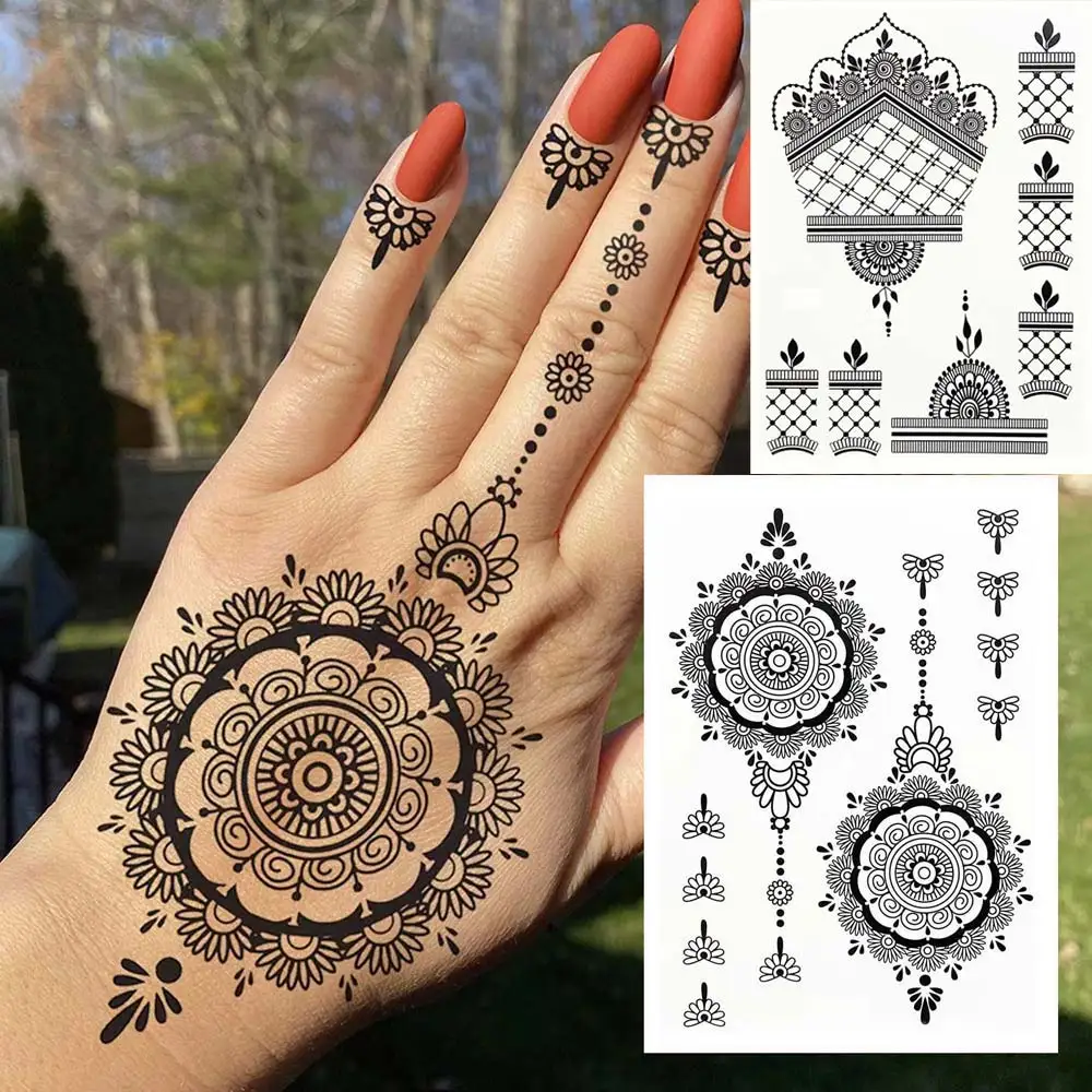 Hand Tribal Henna Designs