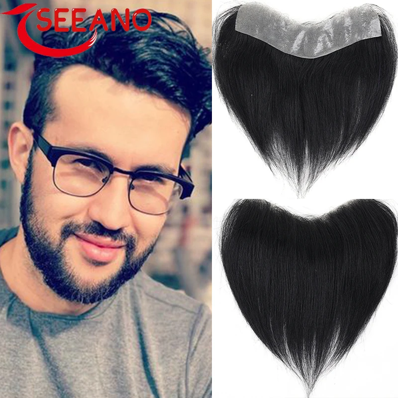 SEEANO-Men-s-Synthetic-Forehead-Hairline-Toupees-with-Gule-Tape-Hair ...