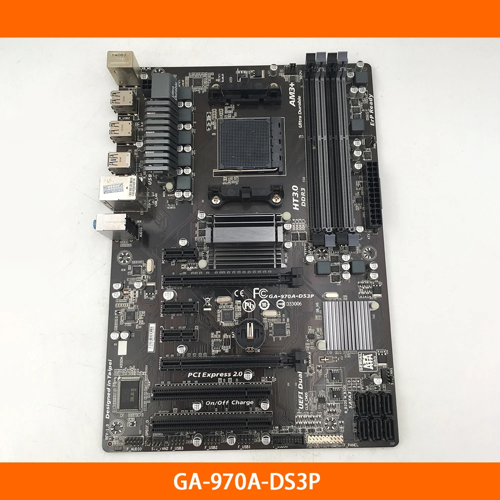 Para gigabyte GA 970A DS3P ddr3 32gb pci e 2.0 970 am3/am3 + atx placa mãe de mesa alta ...