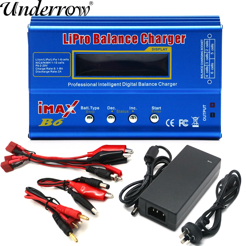 12v Battery Charger Discharger | Lipro Balance Charger Imax B6 - Imax ...