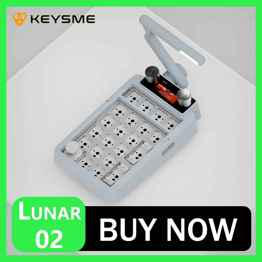 KeysMe-Lunar02-Mechanical-Keypad-2-4G-Bluetooth-Mini-Keyboard-Hot-Swap ...