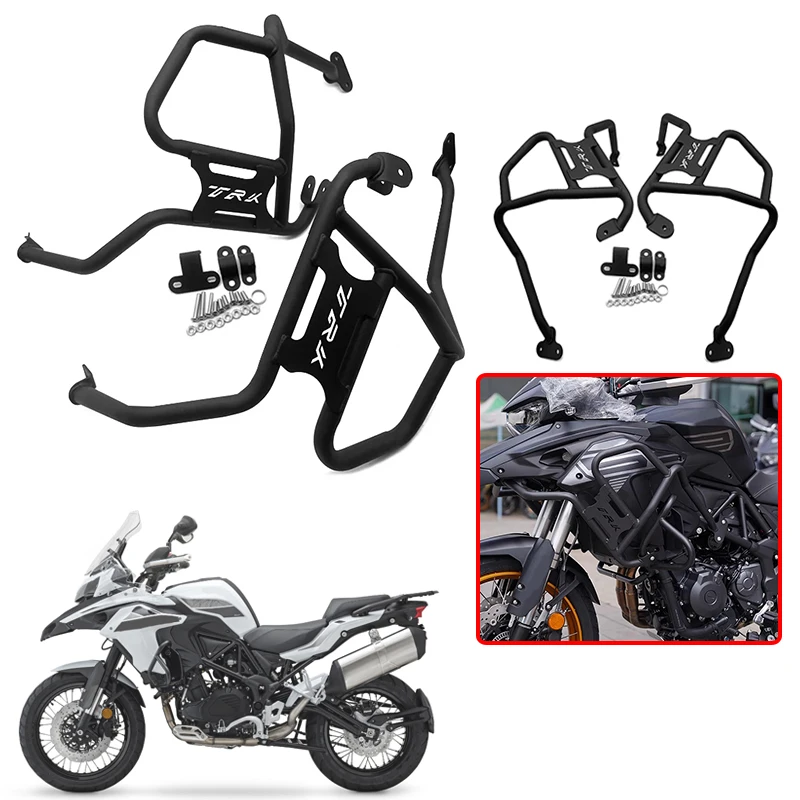 TRK502 TRK502X barras de tanque de choque de motocicleta barra ...