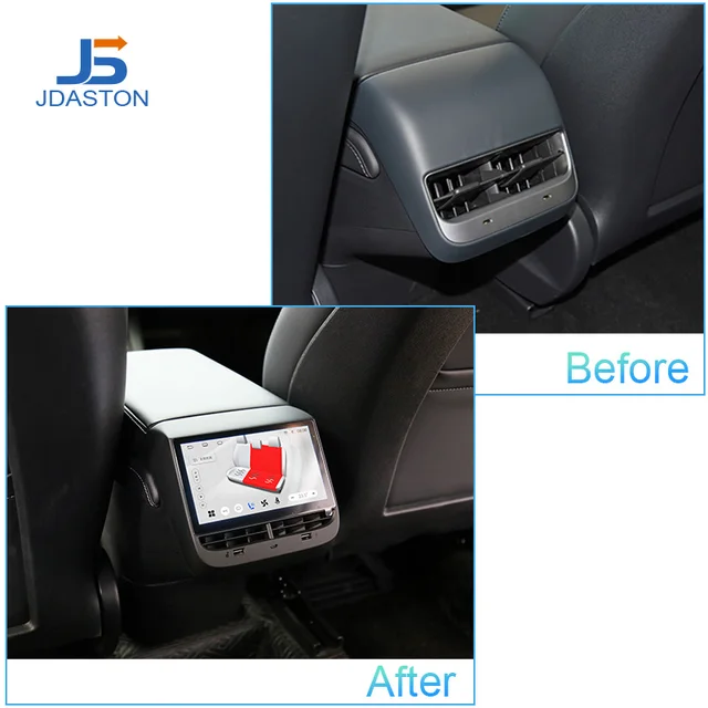 For Tesla Model 3 Y 7" Rear Entertainment Control Display Touch Screen ...
