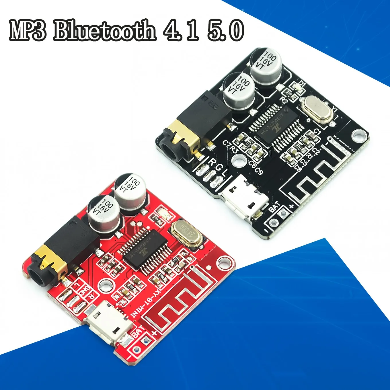 DIY for Bluetooth compatible Audio Receiver Board 4.1 5.0 MP3 Lossless ...