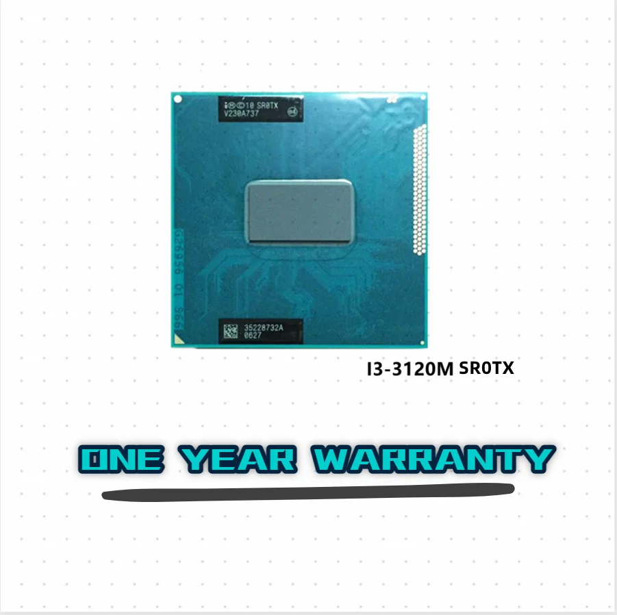 original Intel Core I3 3120M CPU laptop Core i3-3120M 3M 2.50GHz SR0TX ...