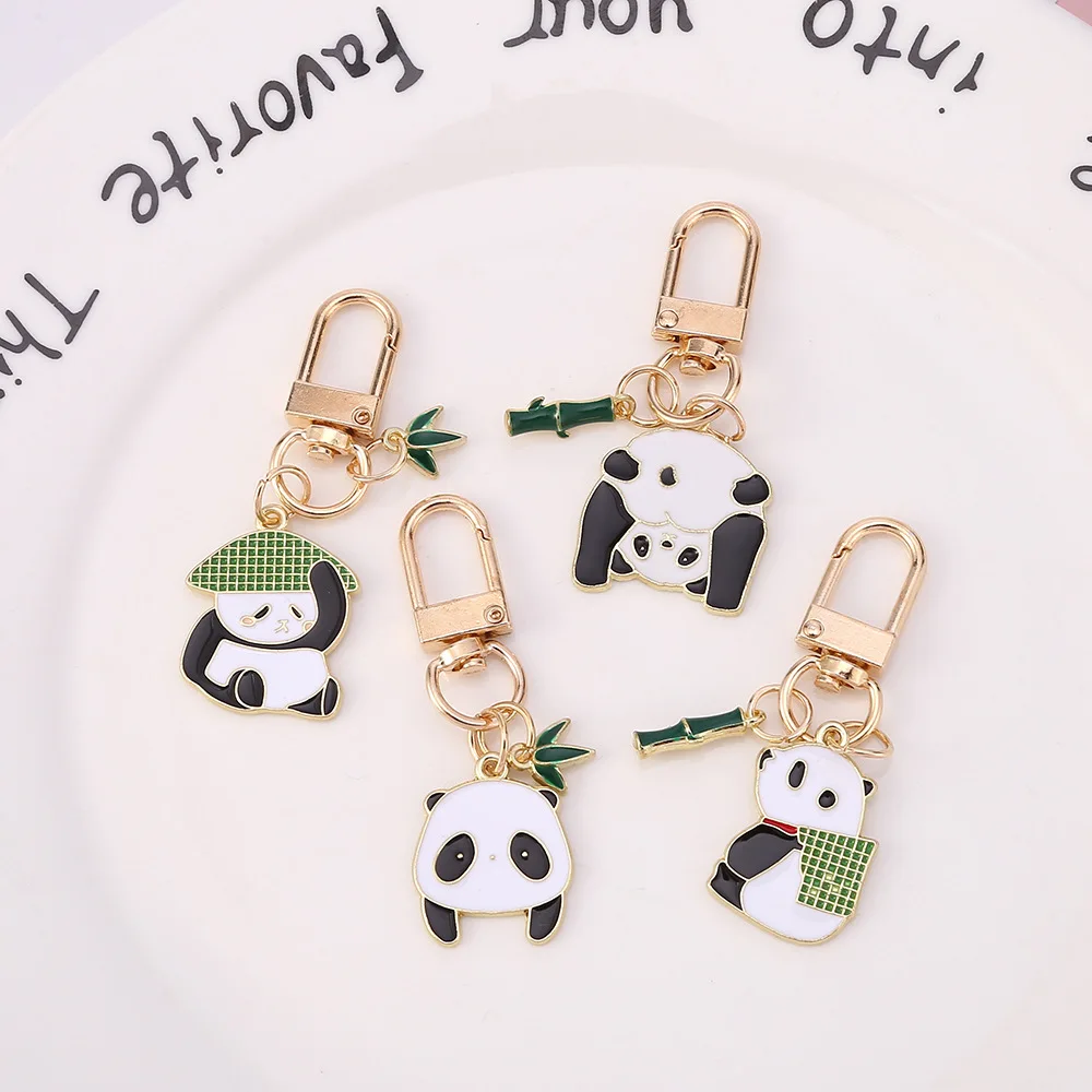 Cute-Panda-Key-Chain-Cartoon-Animal-Doll-Panda-Keyring-For-Women-Men ...
