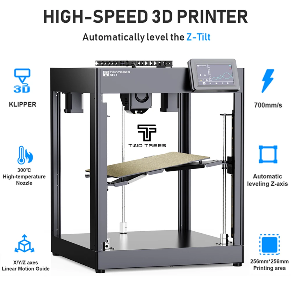 Twotrees-Sk1-3d-Printer-700-Mm-s-Snelle-Snelle-Afdrukken-Drie-Z-As-Auto ...