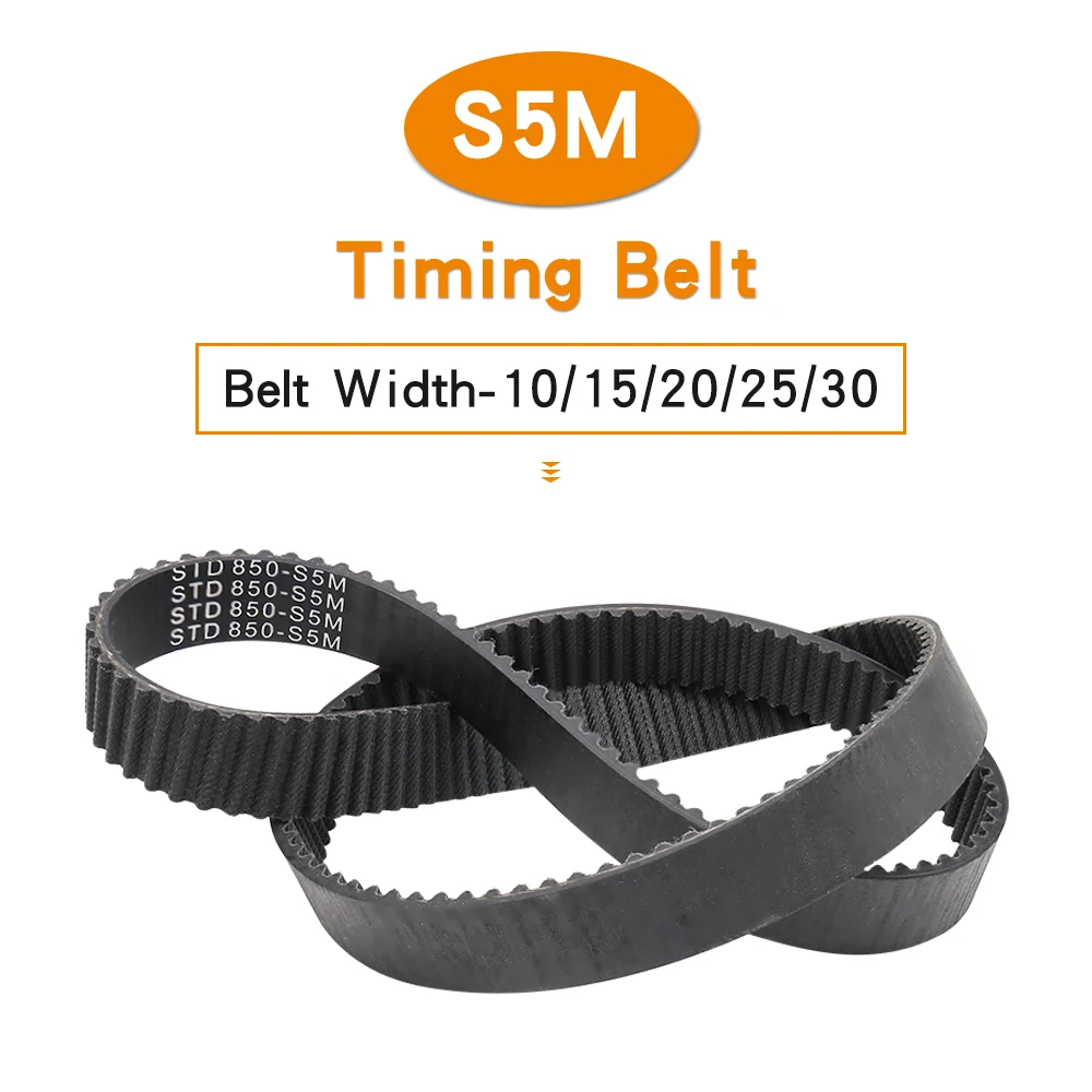 Pulley-Belt-S5M-850-860-865-870-880-890-900-905-925-930-935-Rubber ...