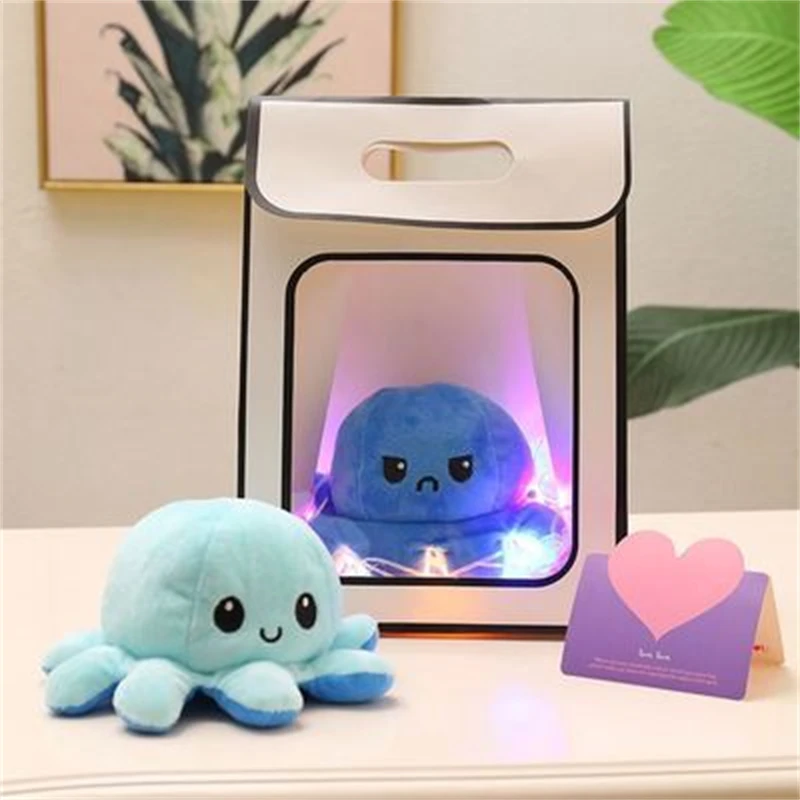 Reversible Octopus Plushie - $7.5