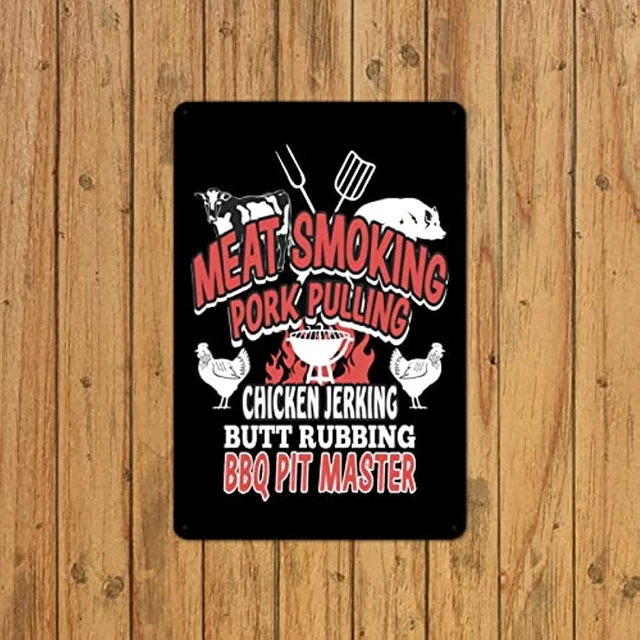 Chicken Bbq Smoker Signs