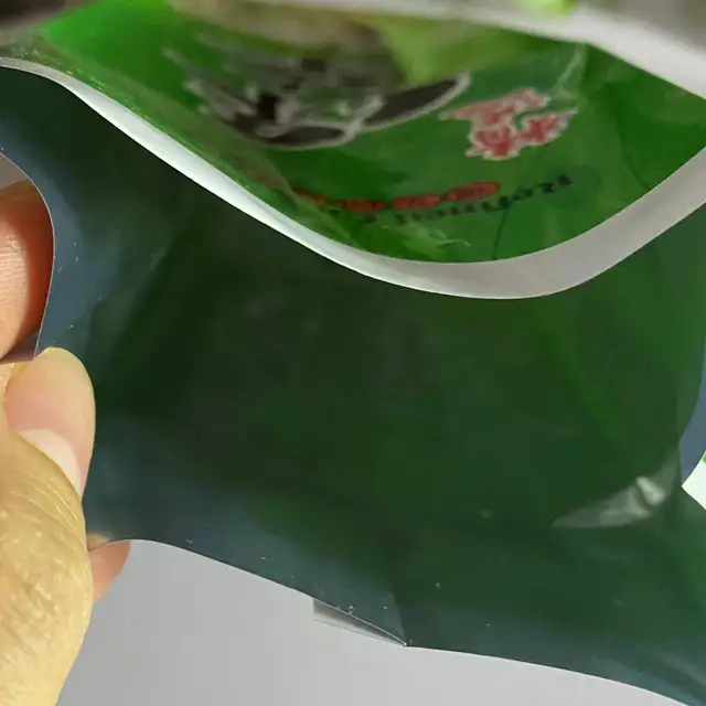 250 G Queshe Törmelék Tea Táska Cipzáras Táskák Kínai Törött Zöld ...