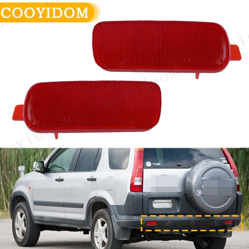 Car-Rear-Bumper-Reflector-Fog-Light-Fog-Lamp-For-HONDA-CRV-RD5-RD7-2001 ...