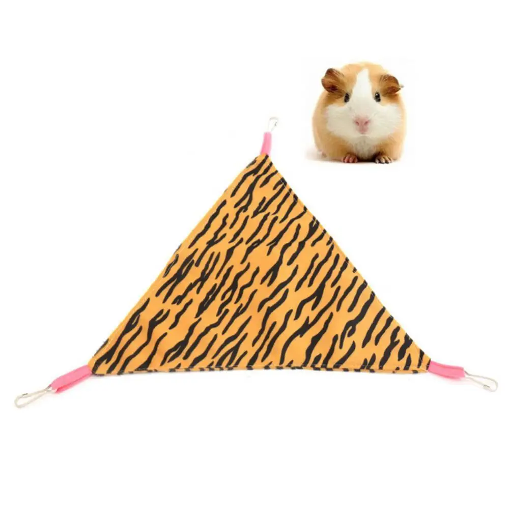Cage-Nest-Triangle-Shape-Hanging-Bed-Hammock-Pet-Bird-Hamster-Reptile ...