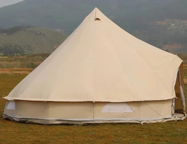 6 8 10 Person Glamping Mongolia Yurt Teepee Family Outdoor Tent Camping ...