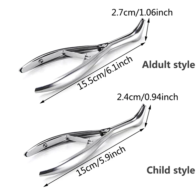 1Pc-Nose-Mirror-Ear-Canal-Dilator-Stainless-Steel-Speculum-Nostril ...