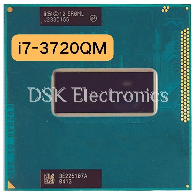 Intel Core i7 3720QM i7 3720QM SR0ML CPU Processador I7 3720QM 2.6 GHz ...