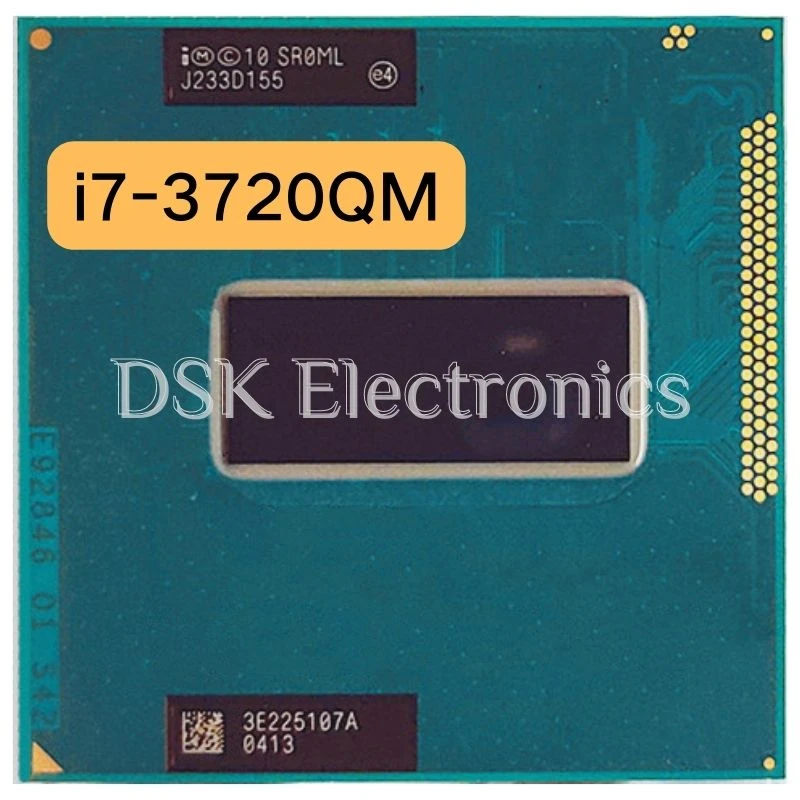 Procesador Intel Core i7 3720QM i7 3720QM SR0ML CPU para computadora ...